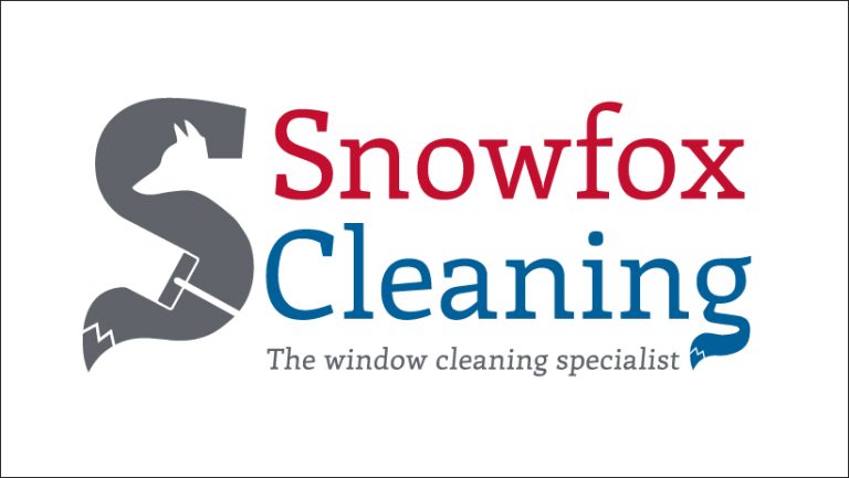 Logo design for Snowfox Cleaning – Infini Design Lab